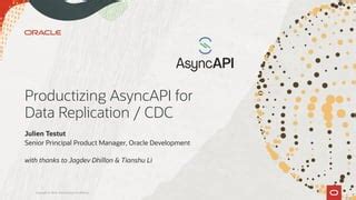 Apidays Paris 2023 Productizing AsyncAPI For Data Replication And