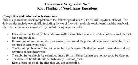 Solved Root Finding Of Non Linear Equations Completion And Chegg