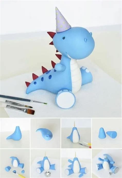 Сделанный своими руками забавный дракончик из воздушного Интересный контент в группе Руки