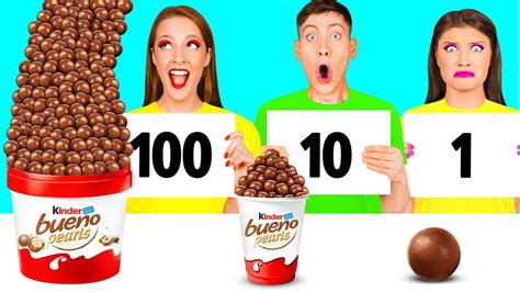 Wyzwanie 100 Warstw Żywności Śmieszne Hacki Kuchenne od Fun Challenge