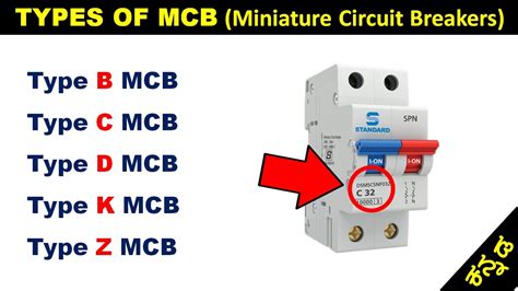 Types Of Mcb Types Of Mcb Based On Tripping Characteristics In My Xxx