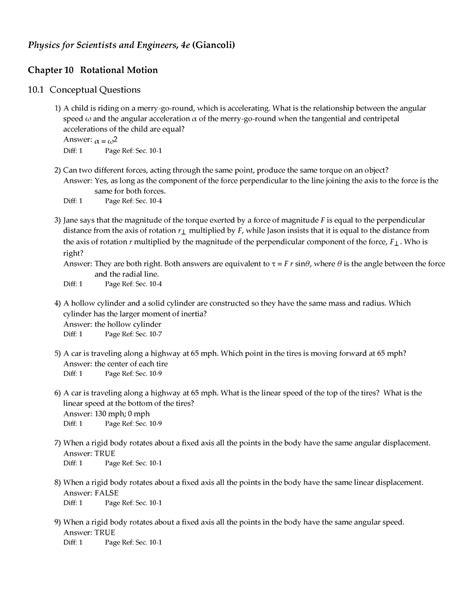 Pse4 Test Bank Ch10 Win Phys 191 Course Work Practice Materials And