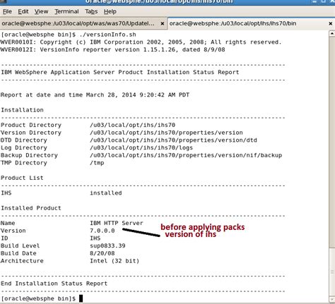 Middleware Technologies Installing Packs For Websphere Application Server V70