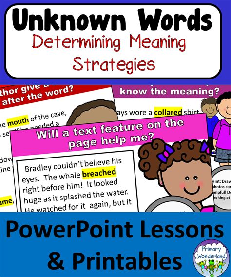 POWERPOINT Context clues and more strategies in this PowerPoint for ...