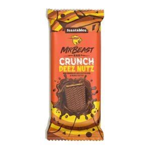 Feastable Mr Beast Deez Nutz Milk Chocolate With Peanut Butter Bar G