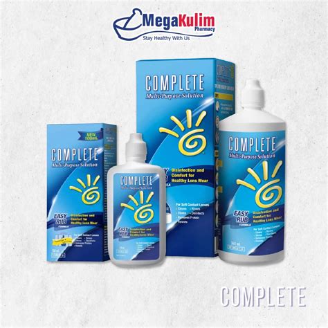 Complete Multi Purpose Solution 100ml 360ml Shopee Malaysia