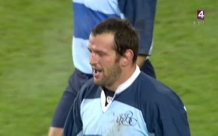 Carl Hayman marque un vrai essai de BaBaas Le Rugbynistère