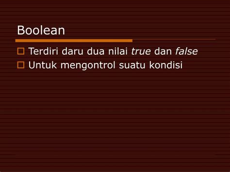 Ppt Variabel Dan Tipe Data Powerpoint Presentation Free Download