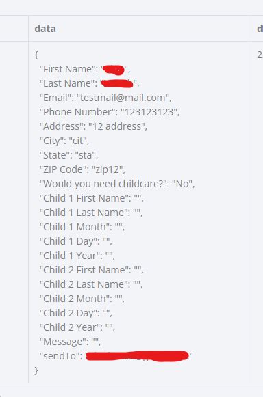 Display Json Objects As Keyvalue And Send Via Smtp Email Questions