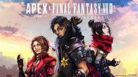 Apex Legends Final Fantasy Vii Rebirth Crossover Event Details Buster Sword Materia And