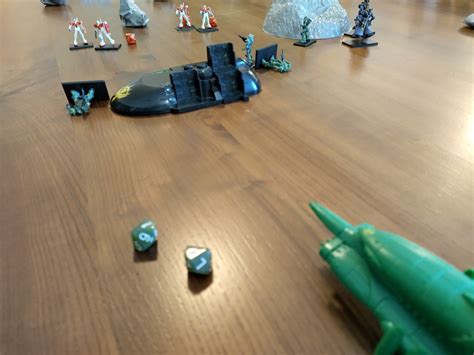 Stellar Warship Playtest Photos Magellan Class Battleship Mechastellar