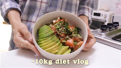 Sub🥓중요한 것은 꺾이지 않는 마음💪🏻지속가능한 다이어트식단 요리브이로그 초간단 연어장 김치날치알밥 프로틴도넛 고추참치 마늘베이컨볶음밥 에그마요샌드위치