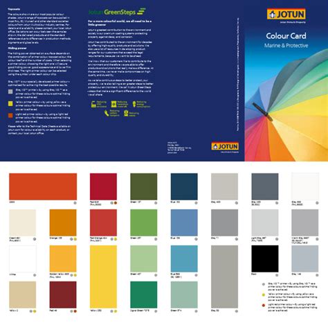 Jotun Colour Card Join Spreads Pdf Color