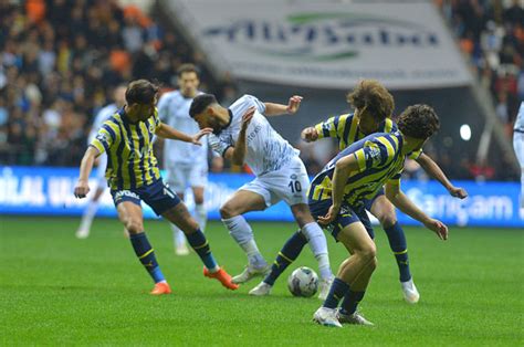 Adana Demirspor Fenerbahçe MAÇ SONUCU Fenerbahçe Haberleri