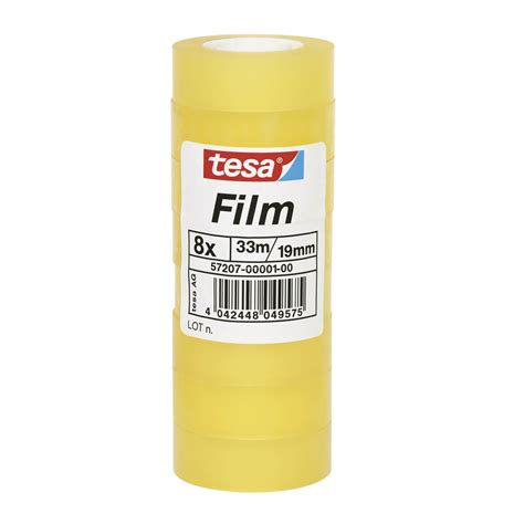 Cinta Adhesiva Tesa 19mm X 33m Transparente PMC