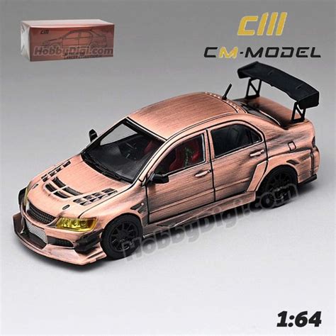 Cm Model 164 合金模型車 三菱 Mitsubishi Lancer Evo Evolution Ix Hobbydigi