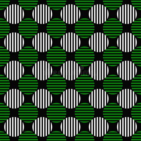 Abstract Repeating Circle Pattern Background Design Stock Vector Illustration Of Seamless
