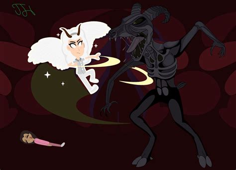 angelic esther vs the entity mr hopp playhouse 3 by lightcartoon2019
