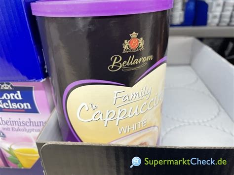Bellarom Family Cappuccino White: Preis, Angebote, Kalorien & Nutri-Score