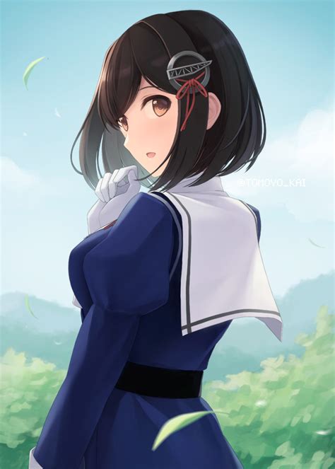 うしん On Twitter Rt Tomoyokai 風薫る羽黒さんのイラストです🍃
