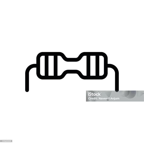 Resistor Stock Illustration Download Image Now Backgrounds Cpu Capacitor Istock