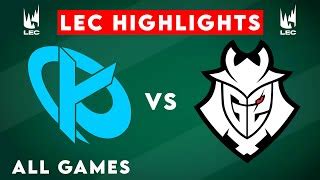 Kc Vs G2 All Games Highlights Lec Grand Finals 2025 Karmine Corp Vs G2