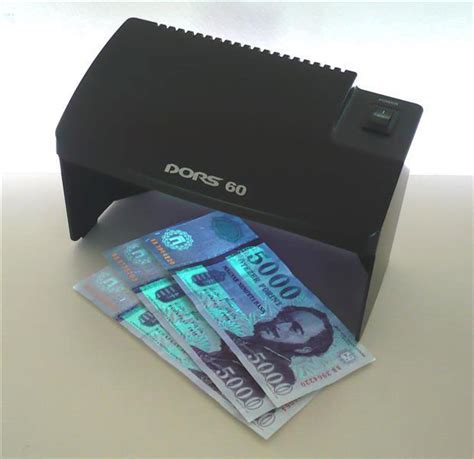 DORS 60 bankjegyvizsgáló UV lámpa | Mile Banktechnika Kft