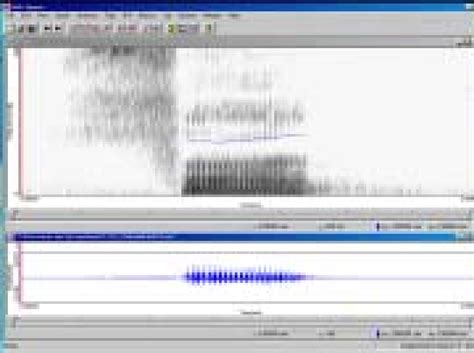 Shows The Spectrograph And The Waveform Of The English Word Pop