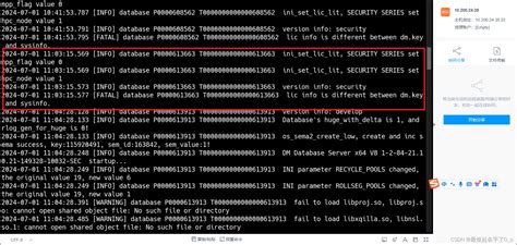 达梦 lic info is different between dm key and sysinfo csdn博客