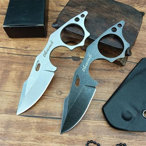 Edc Pocket Small Fixed Blade Knives Tang Belt Knife And Boot Knife