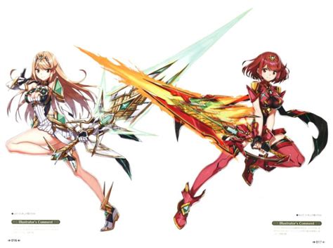Waifu Wednesday Pyra And Mythra Xenoblade Chronicles Rice Digital