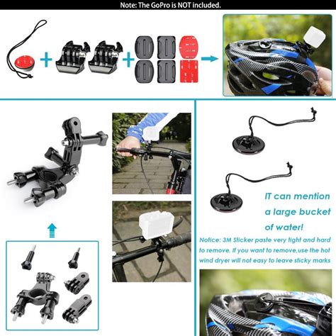 Cheapest Neewer Action Camera Accessory Kit For All Brand Sports Camera