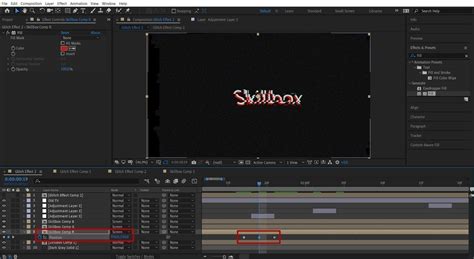 Практическое руководство по созданию глитч эффекта в After Effects