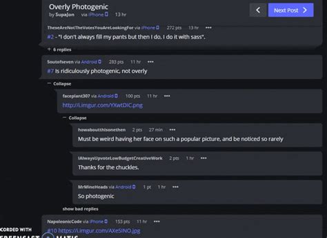 bug or feature album on imgur