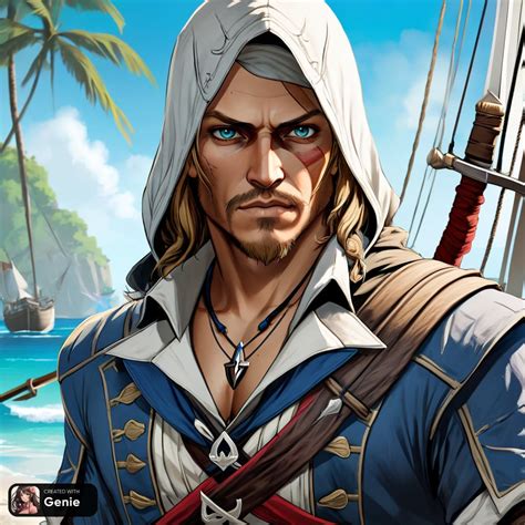 Ac Black Flag Edward Kenway By Fakuundo On Deviantart
