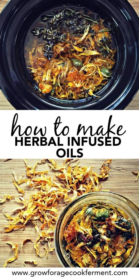 How To Make Infused Herbal Oils Artofit