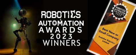 Βράβευση στα Robotics And Automation Awards 2023