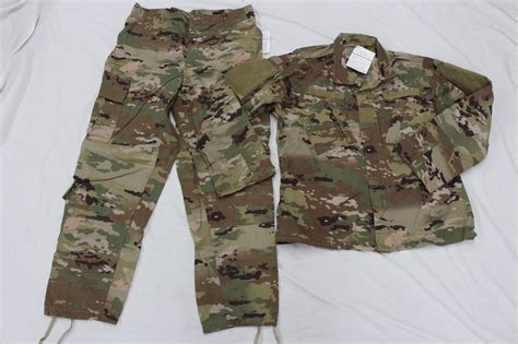 Us Army Ocp Multicam Uniform Set Flame Resistant Fracu Large Regular