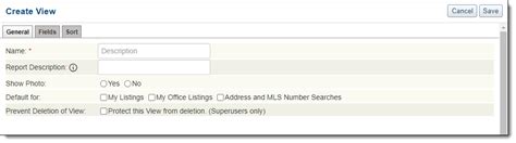Create Or Edit A View