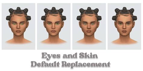 Принесла вам подборку дефолтных замен кожи и глаз все версии обновлены до младенцев Помните в