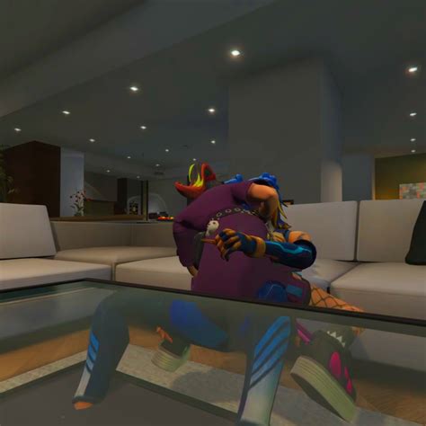 Rule 34 Anal Anal Sex Blue Body Blue Hair Fortnite Fortnite Battle Royale Green Eyes Green