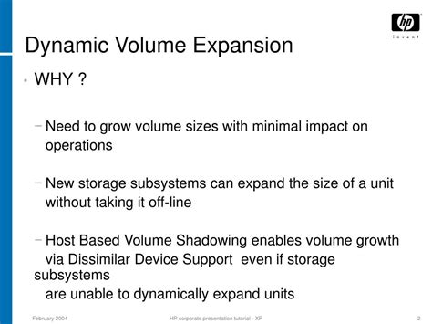 Ppt Openvms Dynamic Volume Expansion Powerpoint Presentation Free