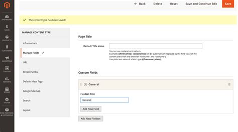 Create A Content Type