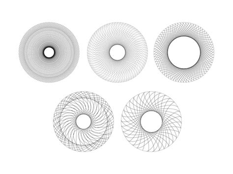 Premium Vector Circle Outline Shape Geometri