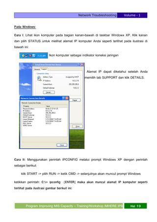 Troubleshooting Jaringan PDF