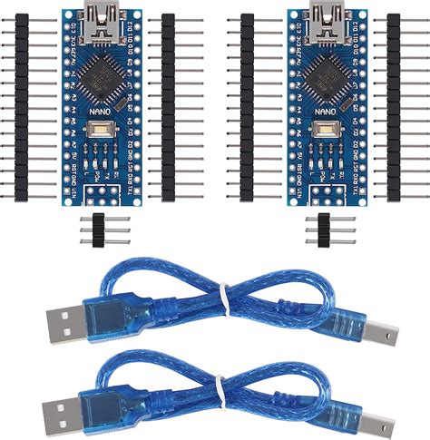Amazon Dweii Pcs Nano Board V Atmega P With Pcs Cable