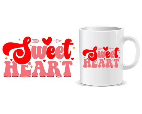 Vector De Diseño De Taza De Cotizaciones De Amor Feliz Día De San