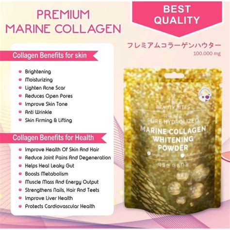 Jual Marine Collagen Glutathione Dd Double Dosis 700gram Shopee