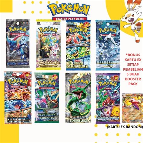 Jual Pokemon TCG Indonesia Pokemon BOOSTER PACK Hantaman Triplet SV1A