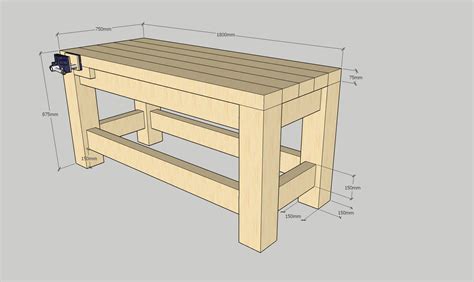 Workbench Dimensions At Simona Brown Blog